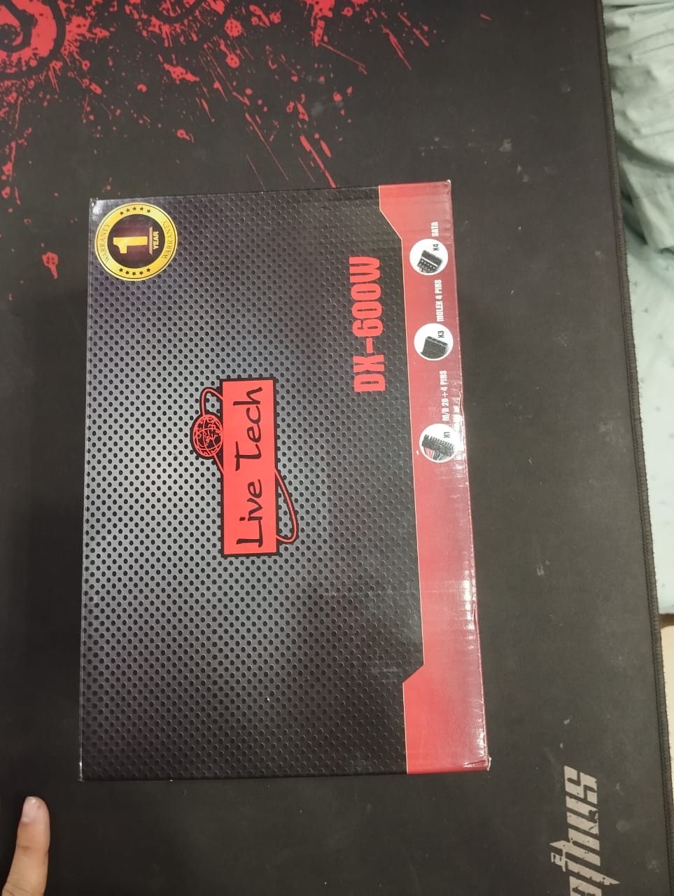 Live Tech DX-600W Power Supply | Daraz.com.bd