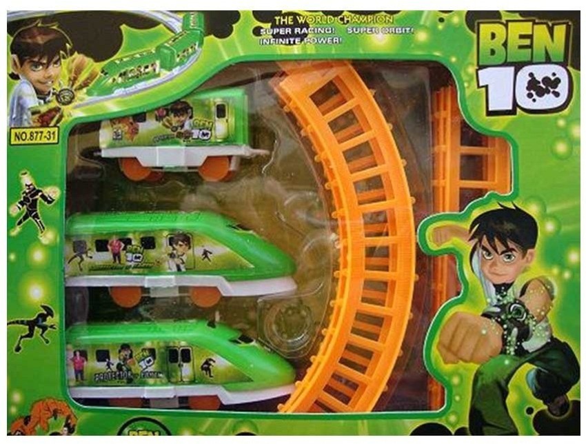 Ben 10 Train Set For Kids/Ben10 Mini Express Train Set/Exclusive Train ...