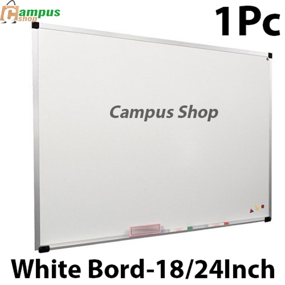 White Bord / Writing Bord 18/24 INCH | Daraz.com.bd