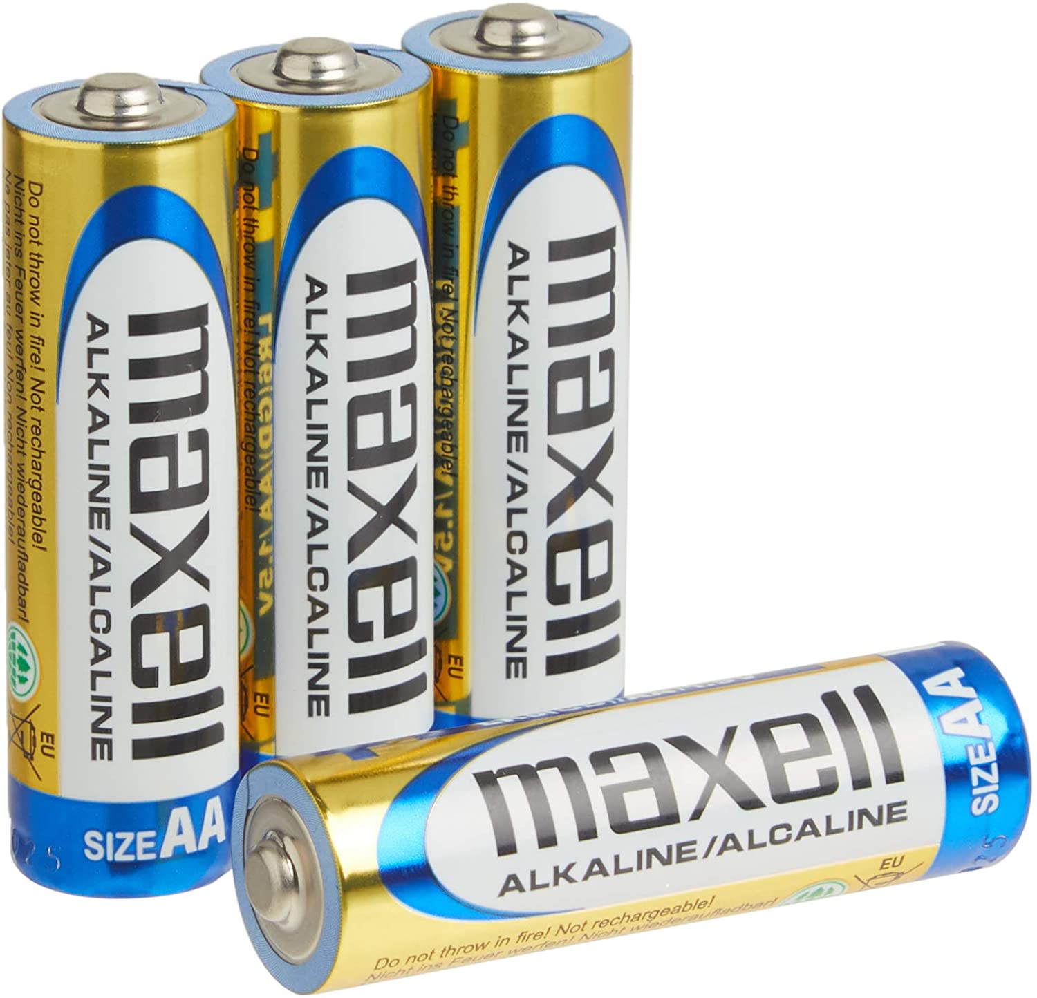 Maxell Alkaline 1.5V AA Battery 4 Piece | Daraz.com.bd