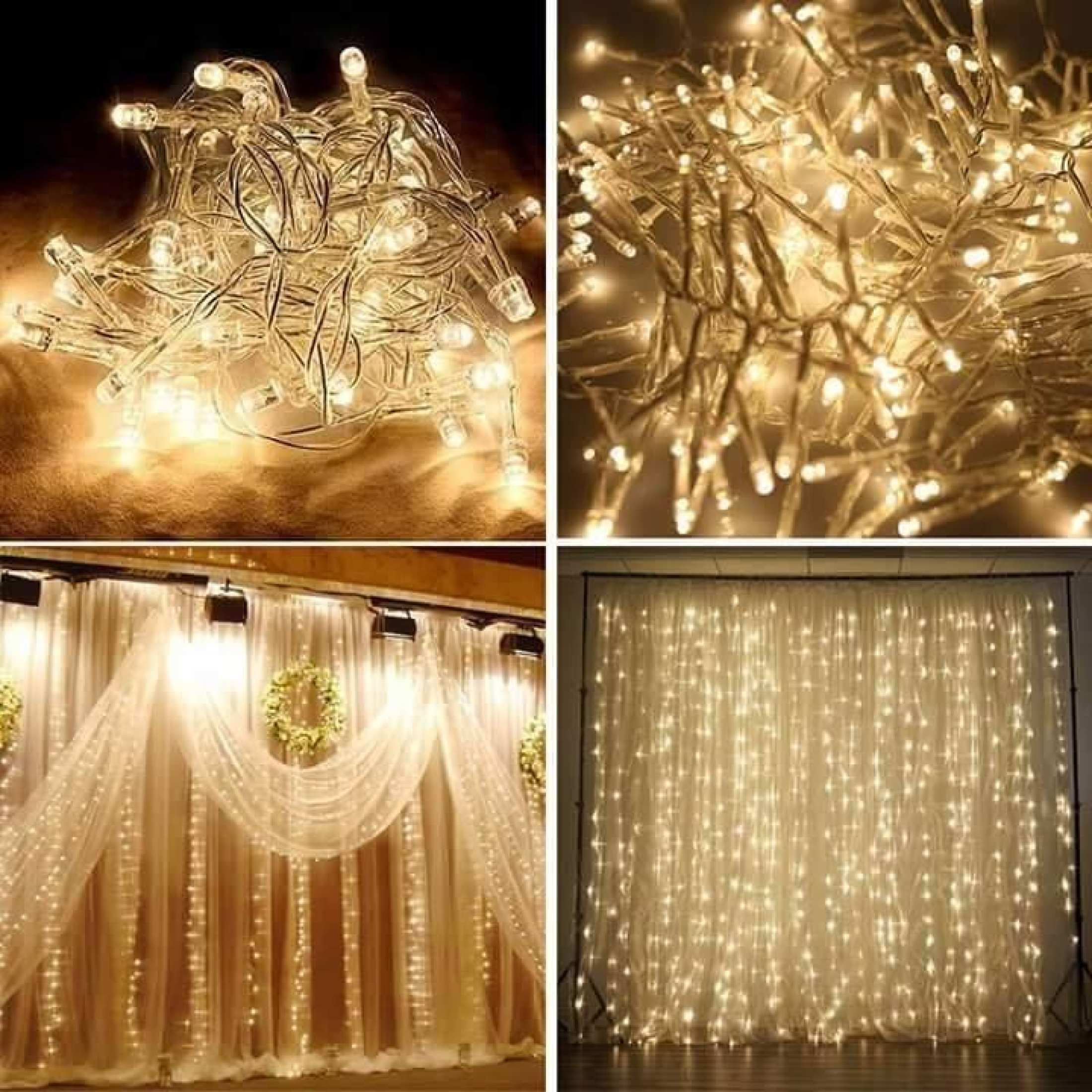 Decorative Fairy Lights - 33 Feet - Golden - Room Decoration Light ...