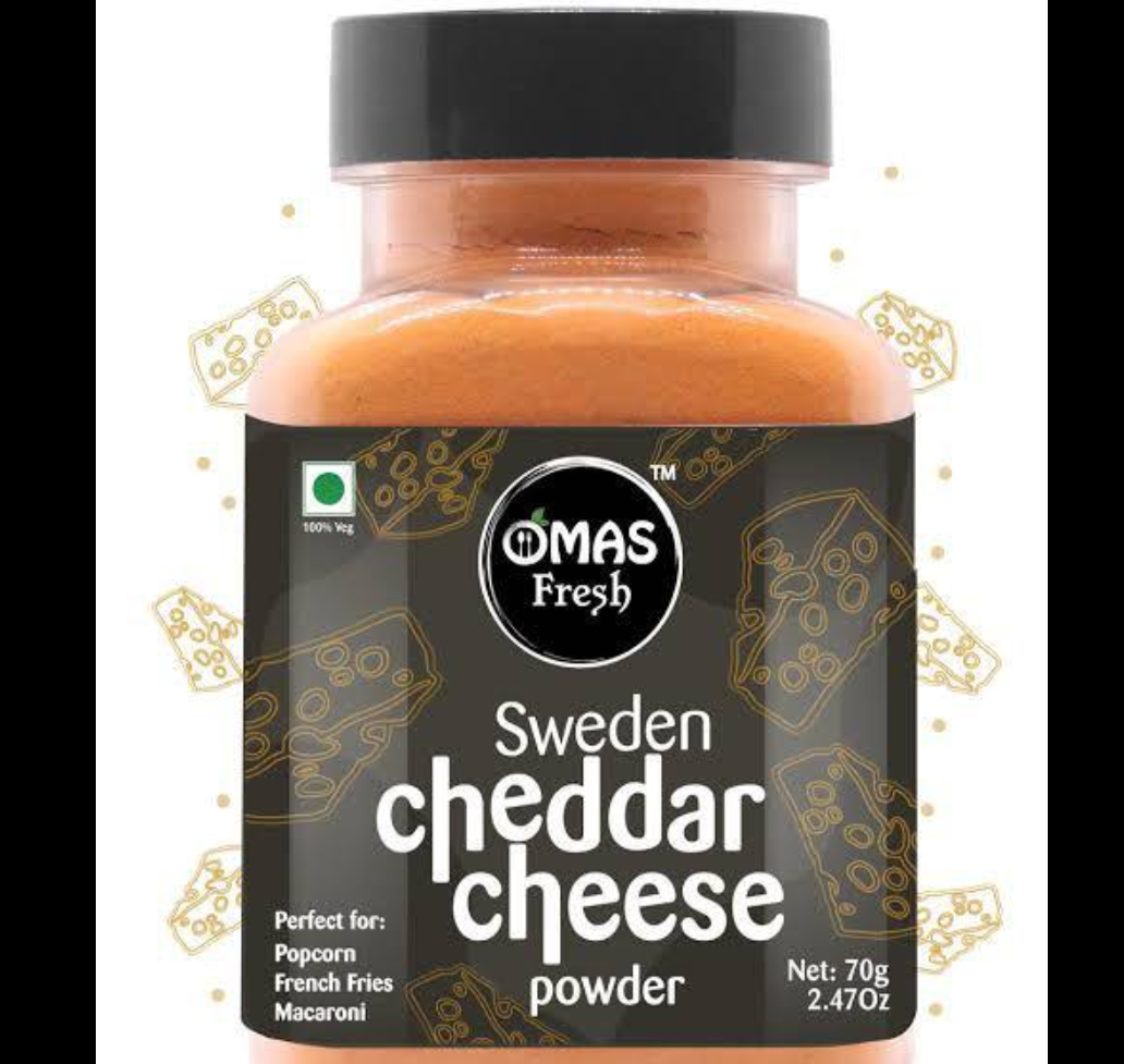 Omas Fresh Cheddar Cheese Powder Seasoning Best for Making Delicious ...