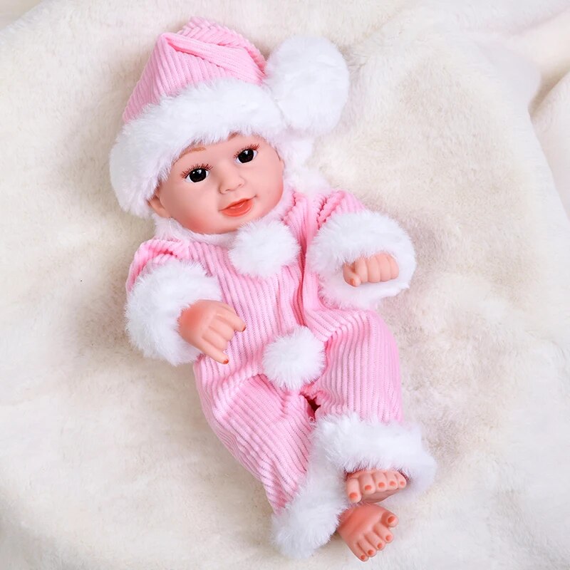 【Broad Sunlight shop】30cm Lovely Baby Dolls Reborn Full Soft Silicone ...