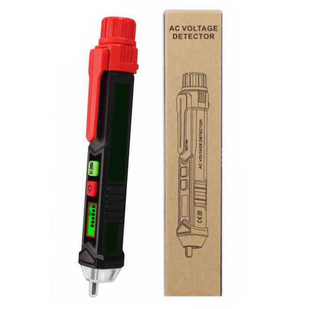 AC/DC Non Contact LCD Electric Voltage Test Pen 12-1000V Detector ...