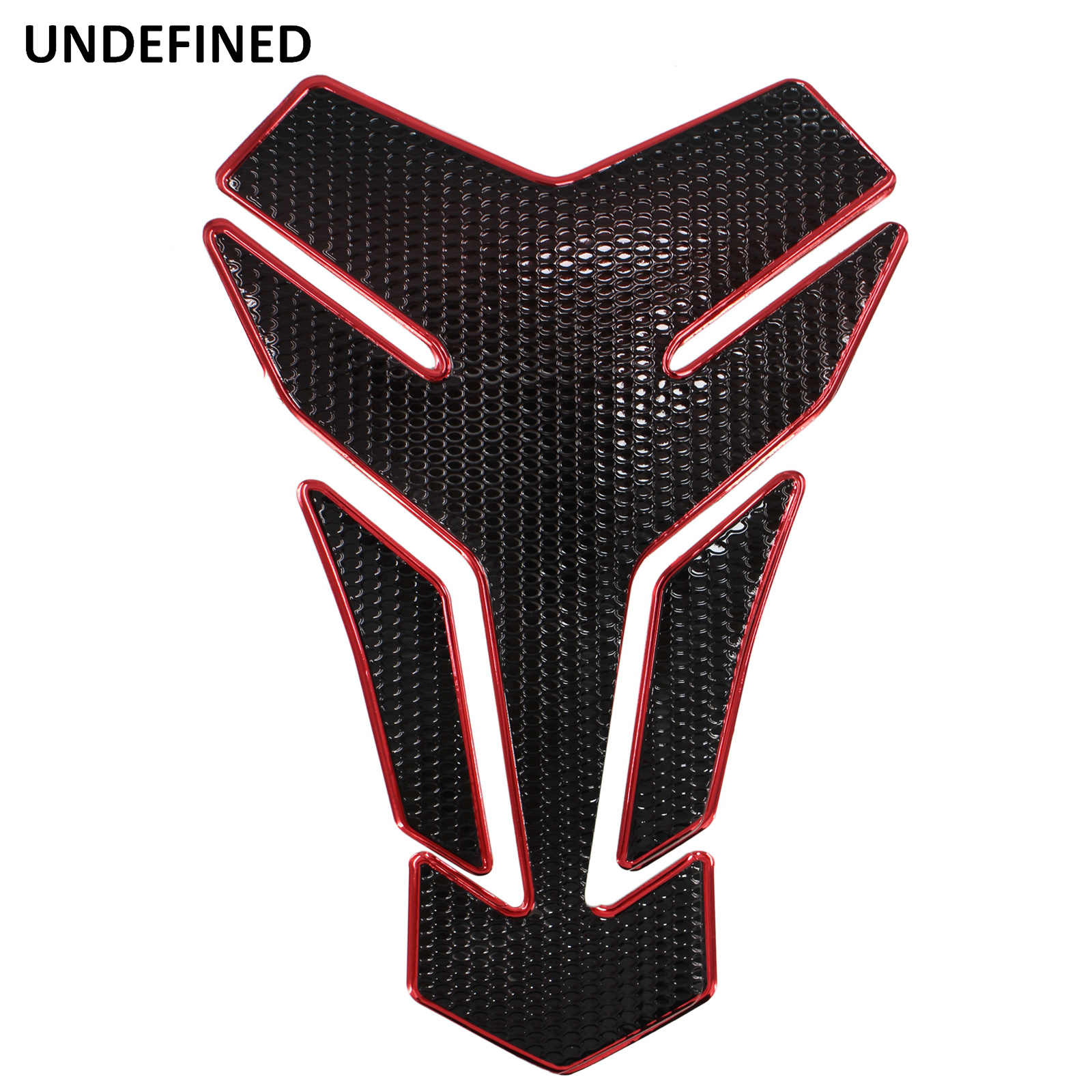 3D Universal Carbon Fiber Tank Pad Protector Sticker For Motorcycle ...