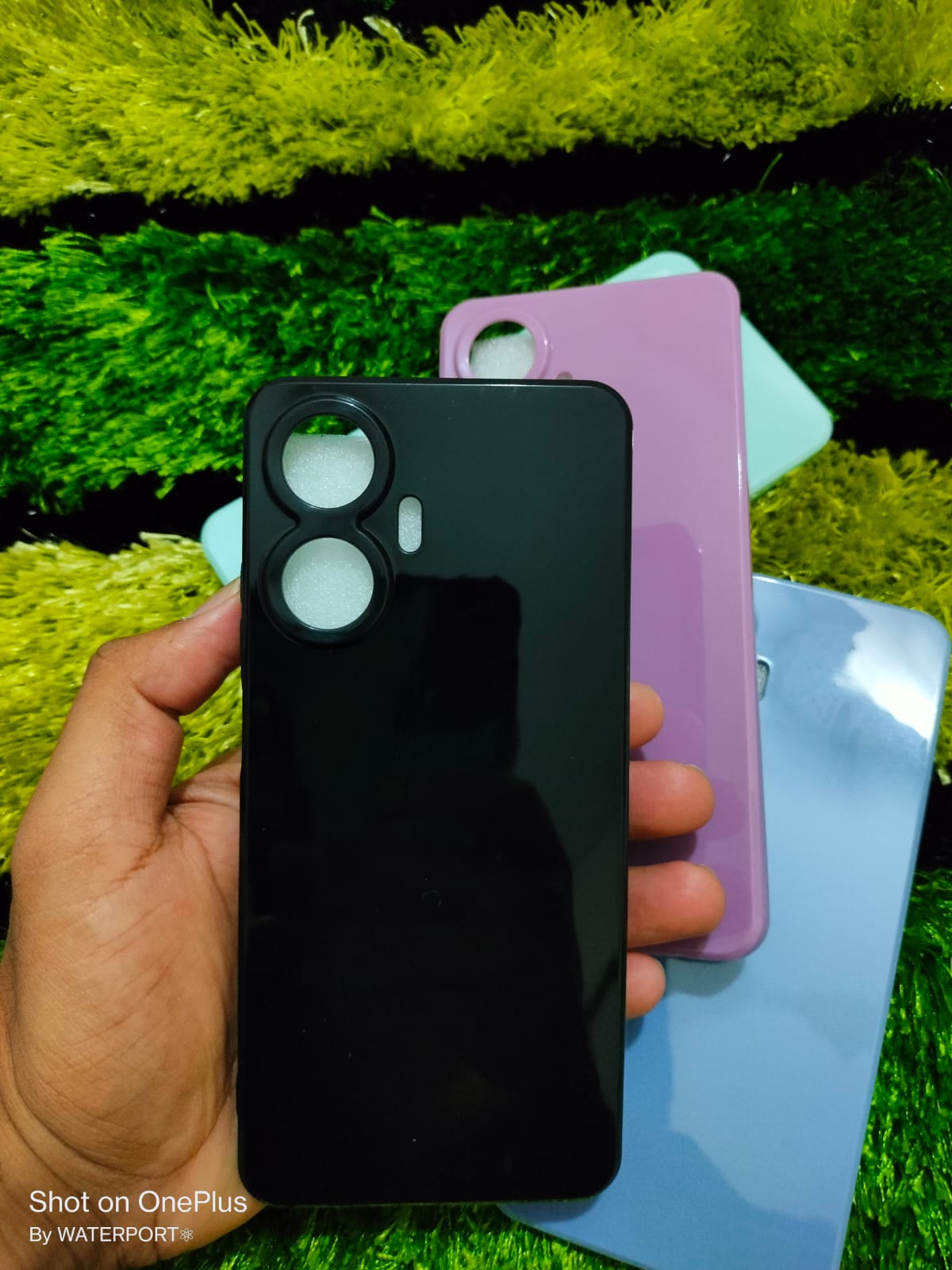 For Realme C55 / N55 Soft Silicon Glossy Luxury Premium Back Case For ...