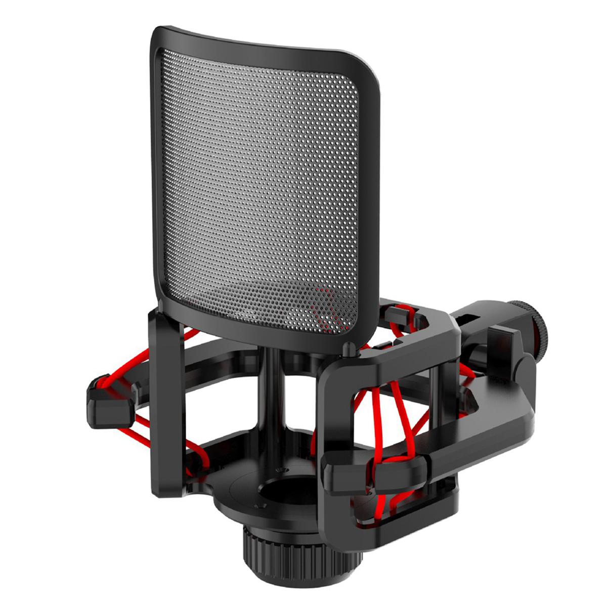 【Eco-friendly】 Microphone Shock Mount with Microphone Filter Windscreen ...
