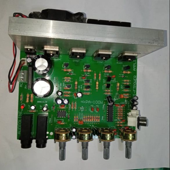 Hi-Fi Stereo Amplifier DX2.1- 4Transistor Board DX-2.1 Large Power AC ...