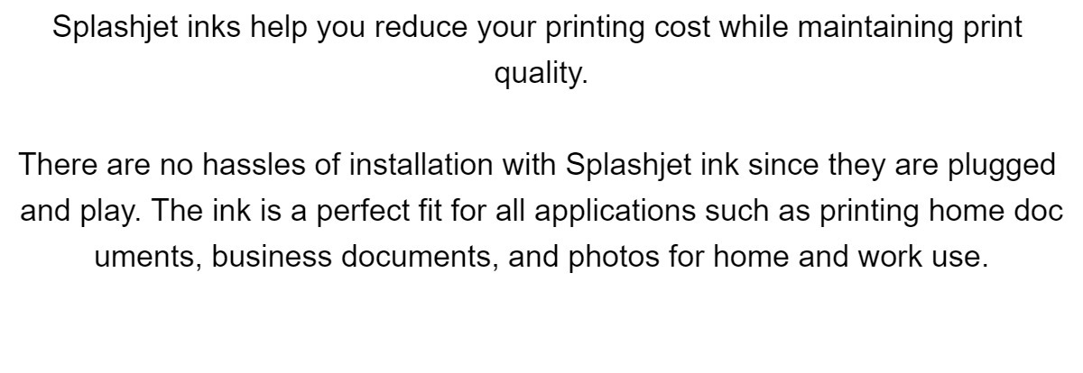 Epson 774 Ink | Splashjet Compatible Refill 774 Ink for Epson M200 ...