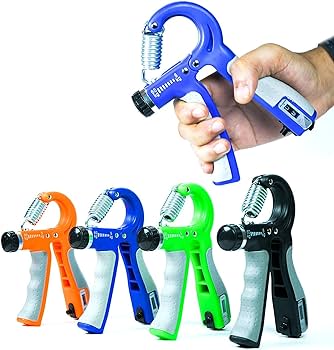 6-50Kg Adjustable Heavy Grips Hand Gripper Gym Power Fitness Hand ...