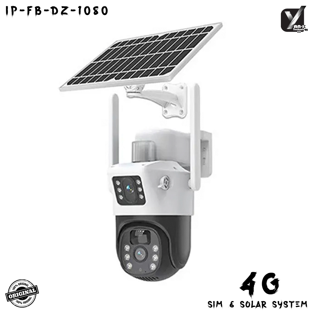 Q43 Dual Lens Solar & 4G sim System PTZ Ip Camera | Daraz.com.bd