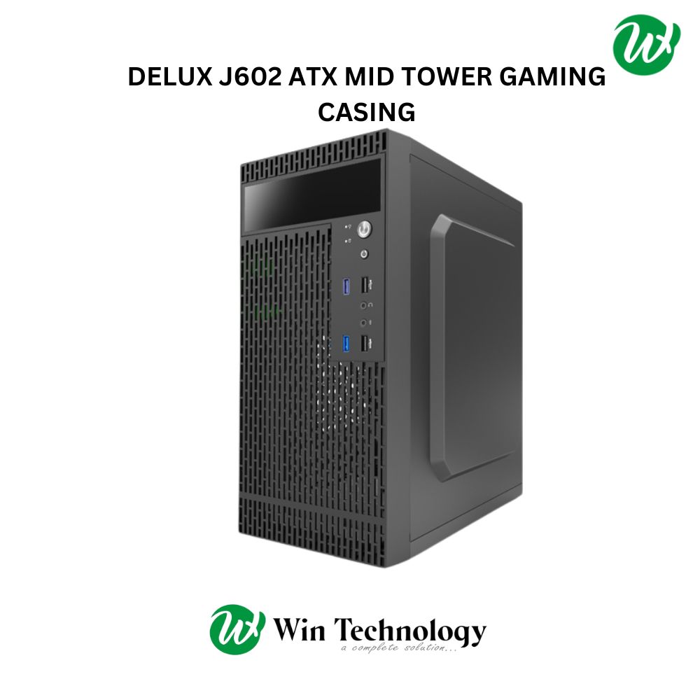 DELUX J602 ATX MID TOWER GAMING CASING | Daraz.com.bd