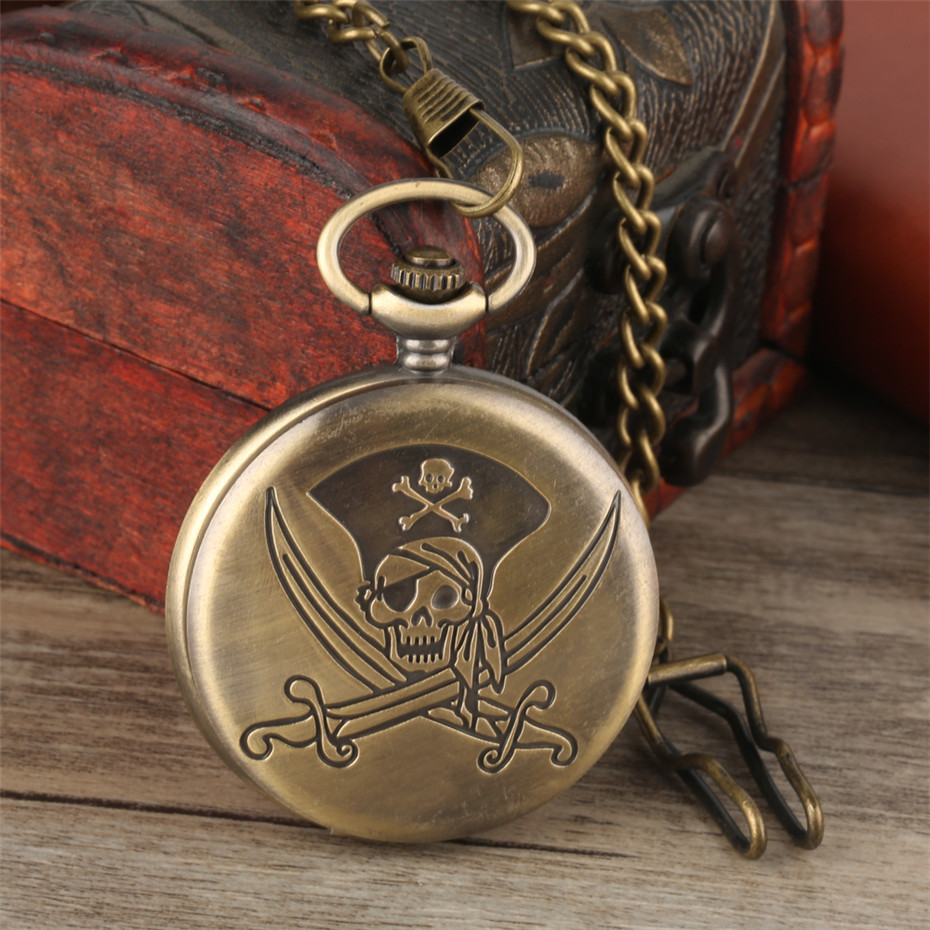 【LuckyBabyFans Store】Classic ONE PIECE Theme Watch Steampunk Pendant ...