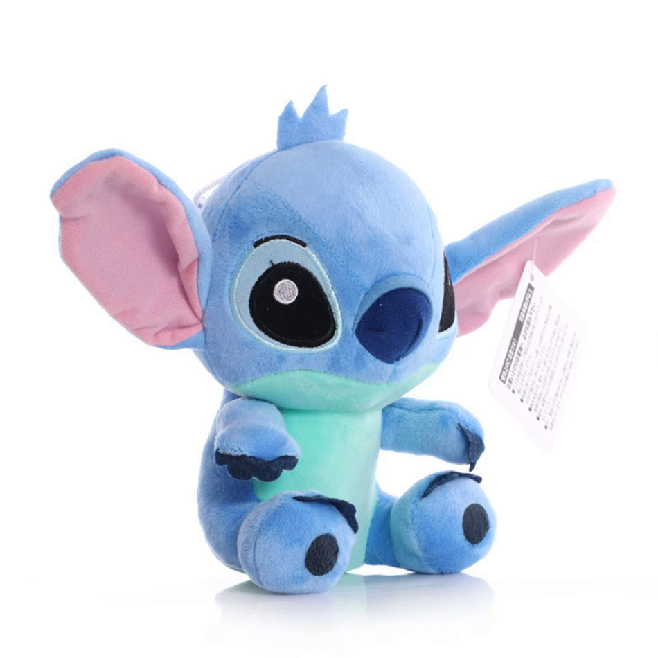 【selevn roind】Disney Cartoon Blue Pink Stitch Plush Dolls Anime Toys ...
