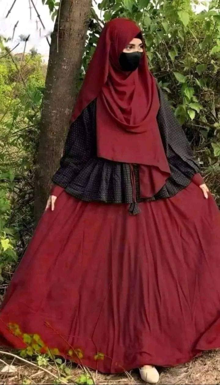 Stylish kaftan party wear one part ayaba borka// muslim wear // hijab ...