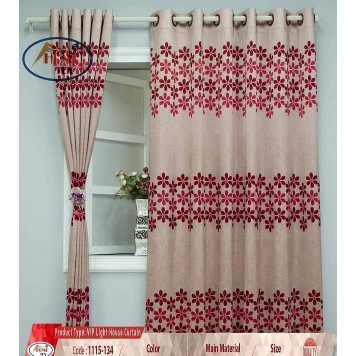 Unique design Curtains for door and window ( 5 kuchi porda 84/48 inchi ...
