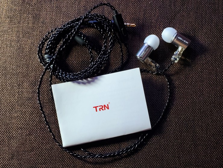 TRN M10 Earphones 1DD 1BA Hybrid Driver Headphones, Senlee TRN in Ear ...