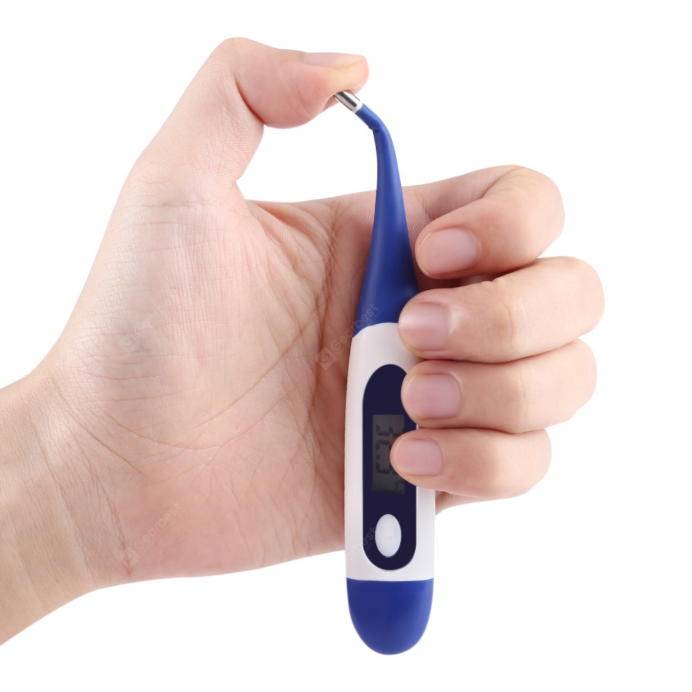 Soft Head Electronic LCD Thermometer Digital Baby Adult Medical ...