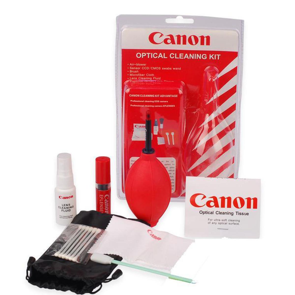 Canon 5 In 1 Cleaning Kit - Red - Keep Your Camera Gear Spotless and ...