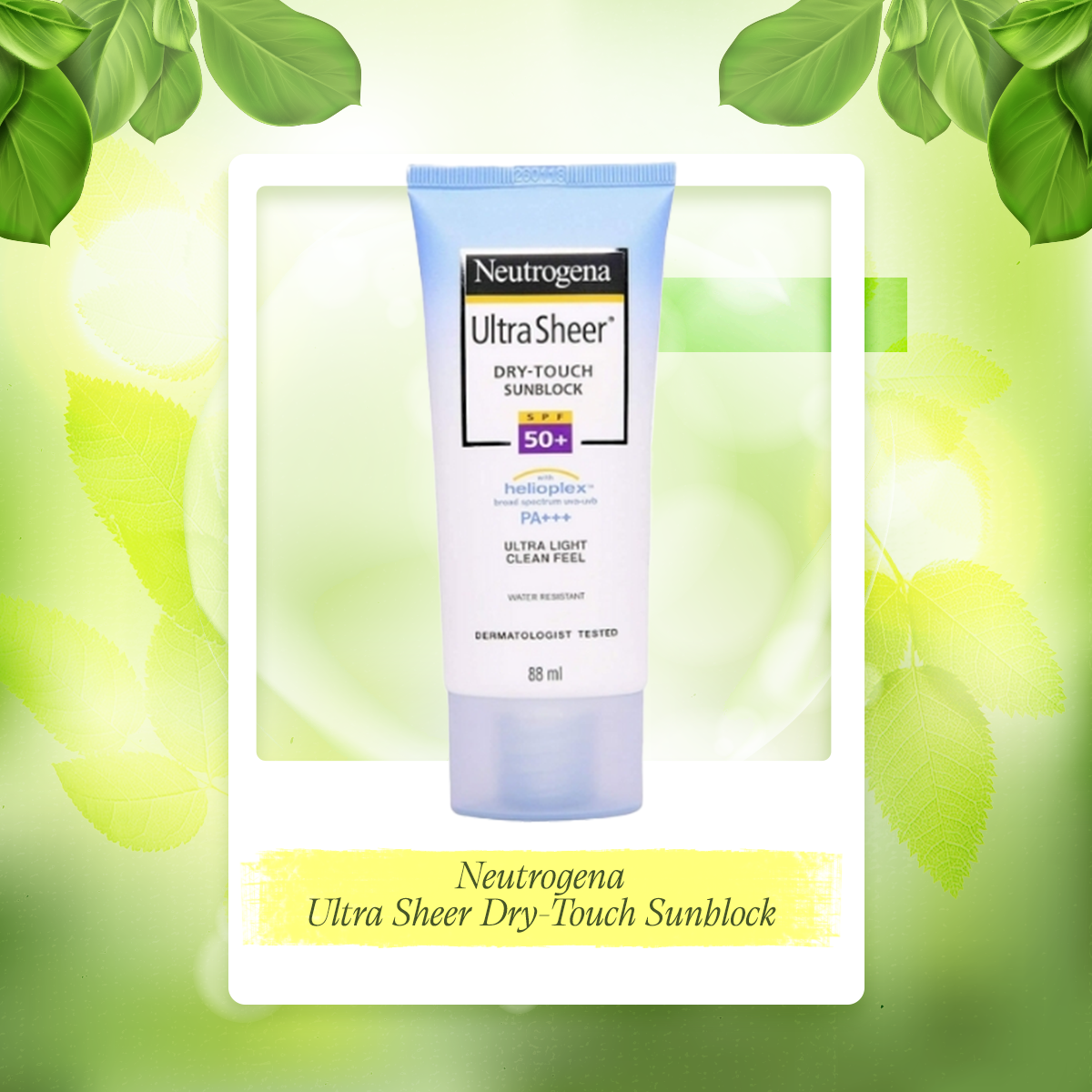 Neutrogena Ultra Sheer Dry-Touch Sunblock Cream-80 gram | Daraz.com.bd