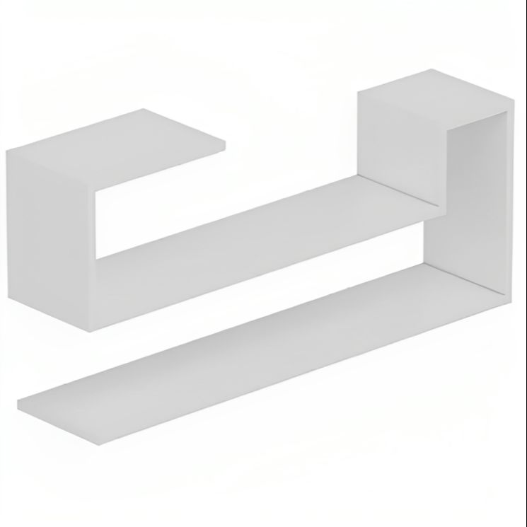 HOMIDEA WAVE Wall Shelf - Book shelf - Floating shelf for living room ...