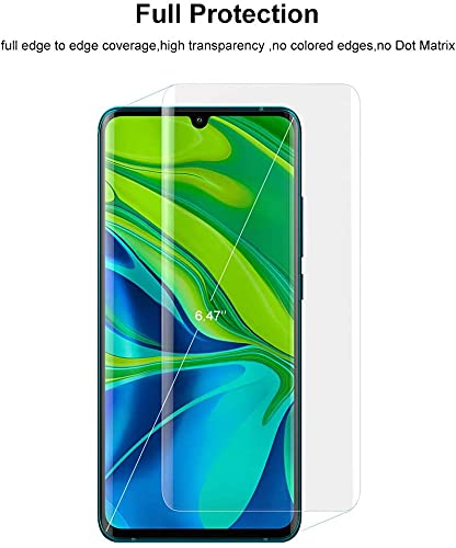 XIAOMI MI NOTE 10 PRO Full HD Curved Edge Liquid UV Tempered Glass ...