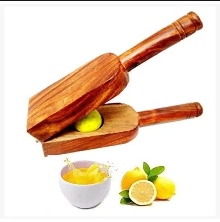 Wooden Lemon Squeezer/ Juicer, Crusher, Juice Squeezer, Lemon Mesher ...