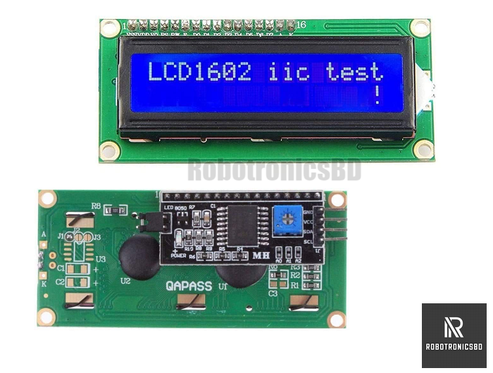 I2C LCD Display Module for Arduino, Raspberry Pi, ESP32 and other ...