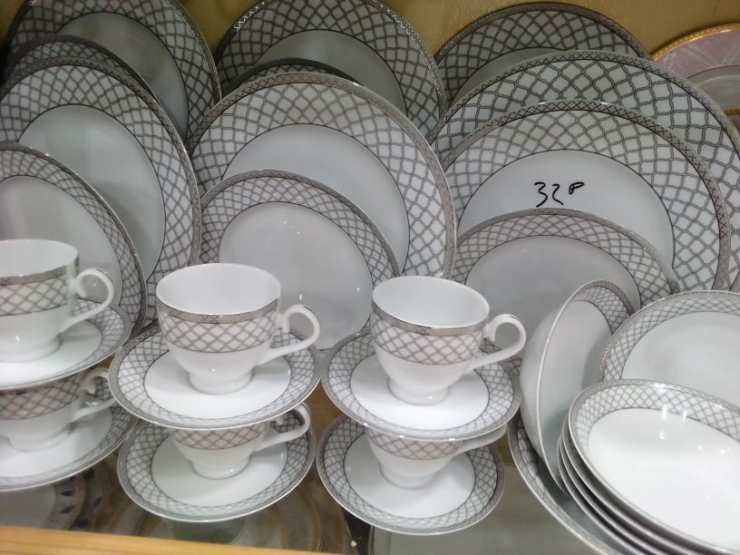 Jali Design Dinner set 32pcs (Akij tableware) | Daraz.com.bd