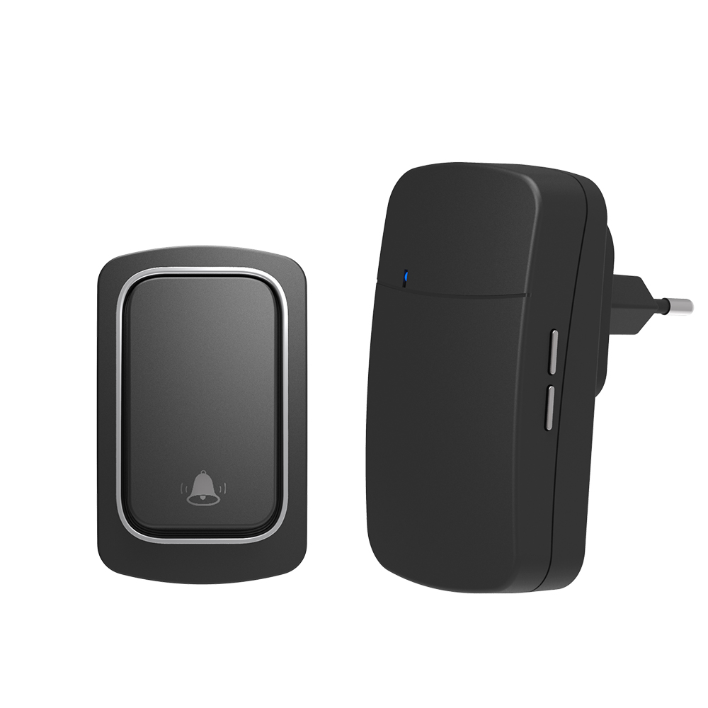 SIXWGH Wireless Doorbell No Battery required Waterproof Self-Powered ...