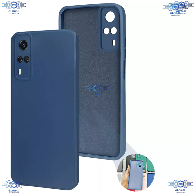 For Vivo Case Y51 2020 Back Cover For Vivo Y51A Y31 2021 Candy Silicone ...