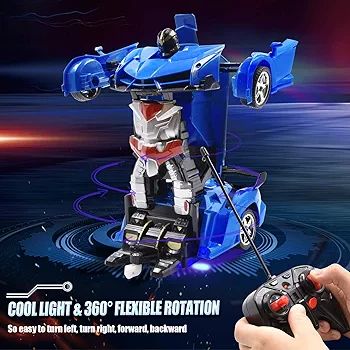 Transforming RC Cars for Kids & Boys Toys - One Button Transformation ...