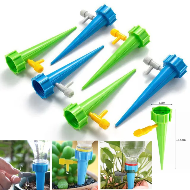 5 Pcs Popular Plant Watering Device Plant Self Watering Spikes ...