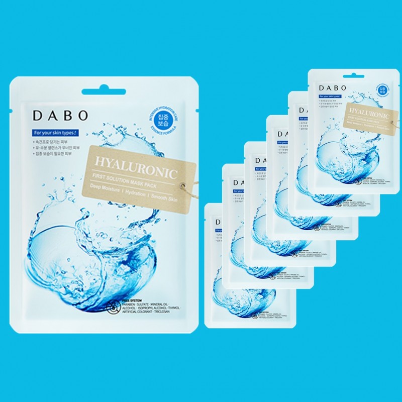 International Korean Product Skin care DABO Hyaluronic mask sheet 10 ...