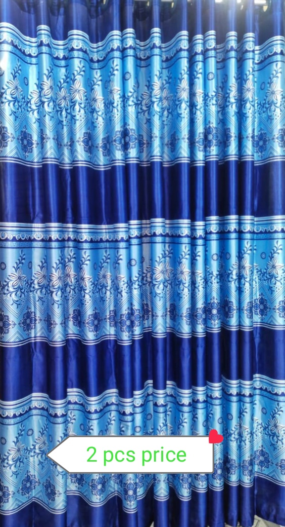 Synthetic Curtain Door and Window Parda, Pordha- ( 4 kuchi -1pis ...