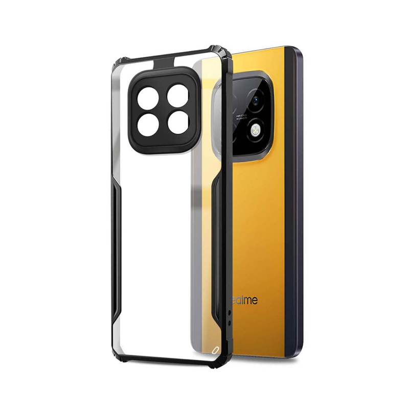 Realme Narzo 70 Turbo Xundd Protective Airbag Bumper Transparent Back ...