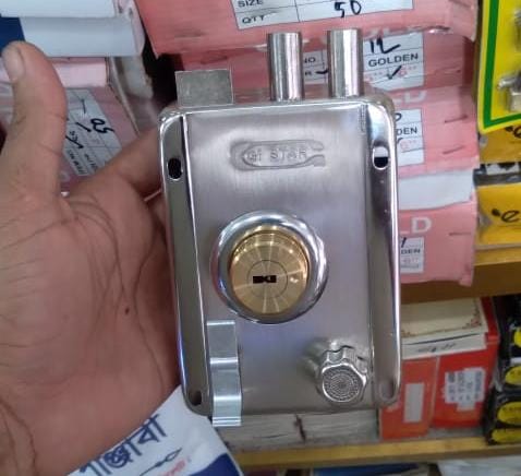 High Security Auto Lock ,Heavy duty Rim Lock For Main Door or main gate ...