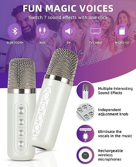 Bluetooth YS-213 Portable Speaker Sound system with 2 Wireless ...
