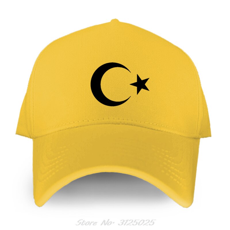 Turkey Turkiye Turkish Islamic Muslim Flag Crest Baseball Cap Men ...
