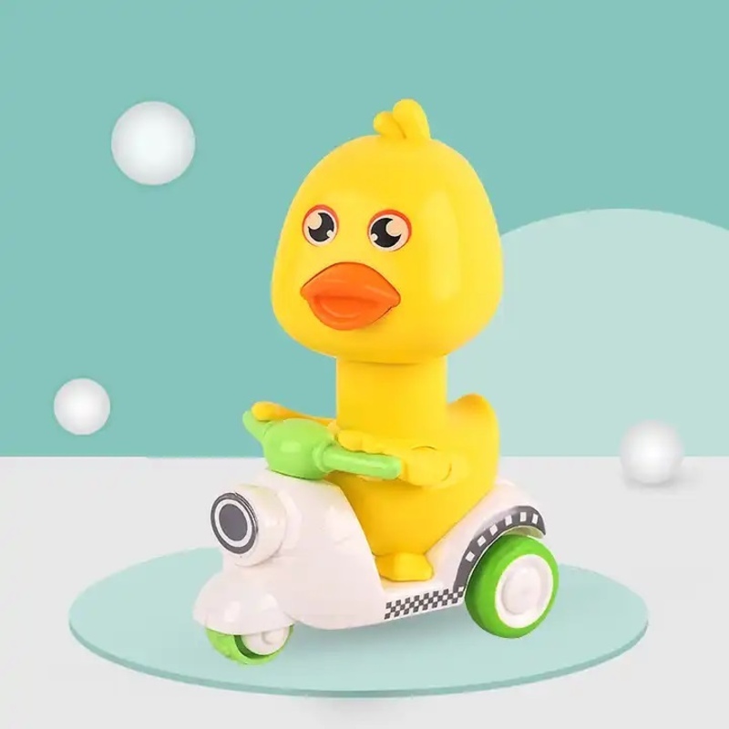 Kids Duck Toy Car Inertia Press To Slide Pull Back Toy Vehicles ...