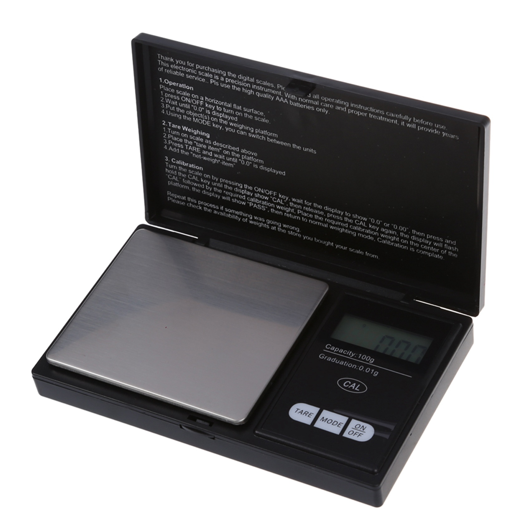 Jewellery Weighing Scale-2 x Digital Scale-Black | Daraz.com.bd
