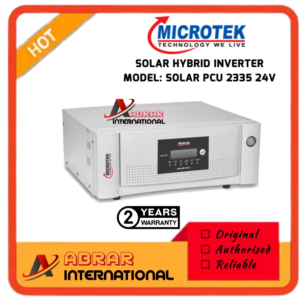MICROTEK 2335 SOLAR IPS FOR 12V 2 BATTERY | Daraz.com.bd