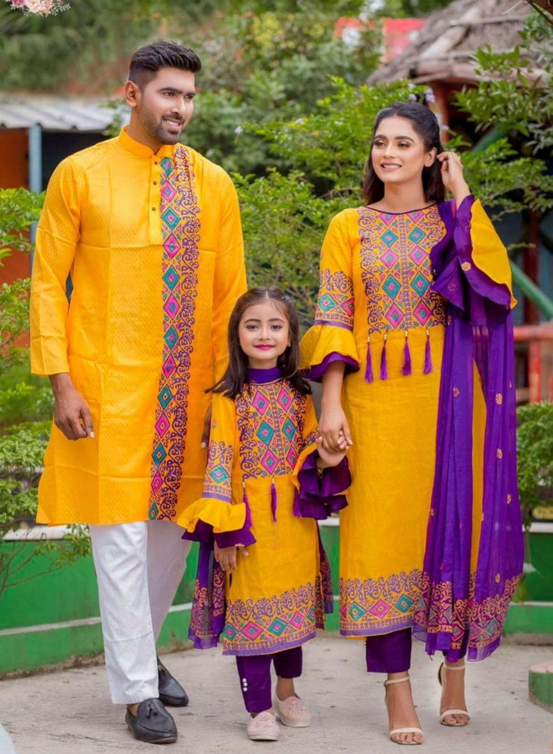 New Exclusive Design Yellow Color Cotton Salwar kameez and Dupaiyan ...