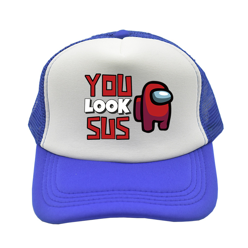 Among Us Peripheral Sun Hat Werewolf Killing Hat Children Spring and ...
