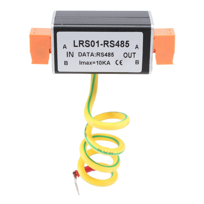 6X RS485 Date Signal Power Arrester Anti Surge Protector Monitoring ...