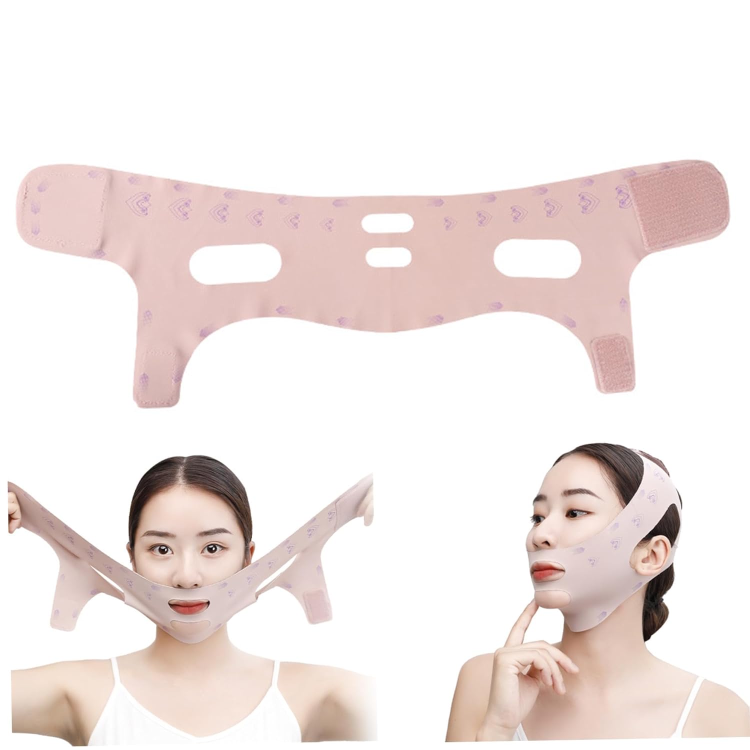 1pc Face Slimming Bandage Mask (Free Size) Face V Shaper V Line Cheek ...