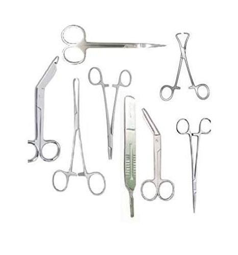 8 PCS Medical Equipment Combo-SURGICAL INSTRUMENT SET | Daraz.com.bd
