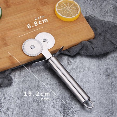 Double Roll Pizza Cutter | Daraz.com.bd