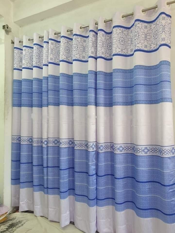 Synthetic Curtain, so many colour and design porda (4 Khuci) And (6 ...