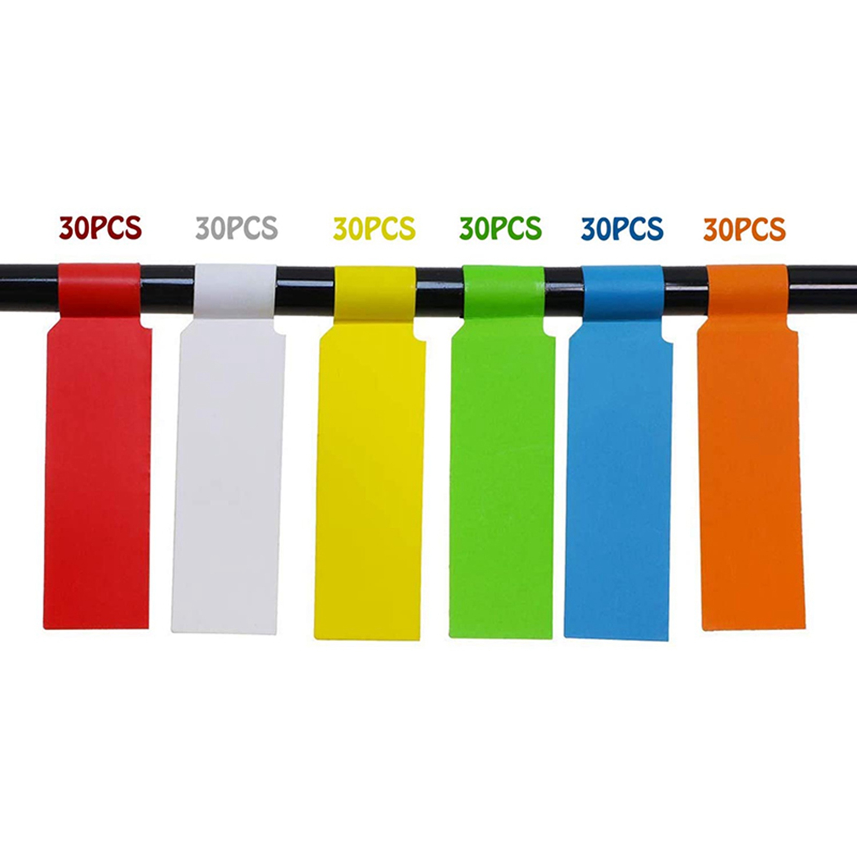 1080Pcs/18 Sheets Cable Labels Tags Cable Markers Self Adhesive Cable ...